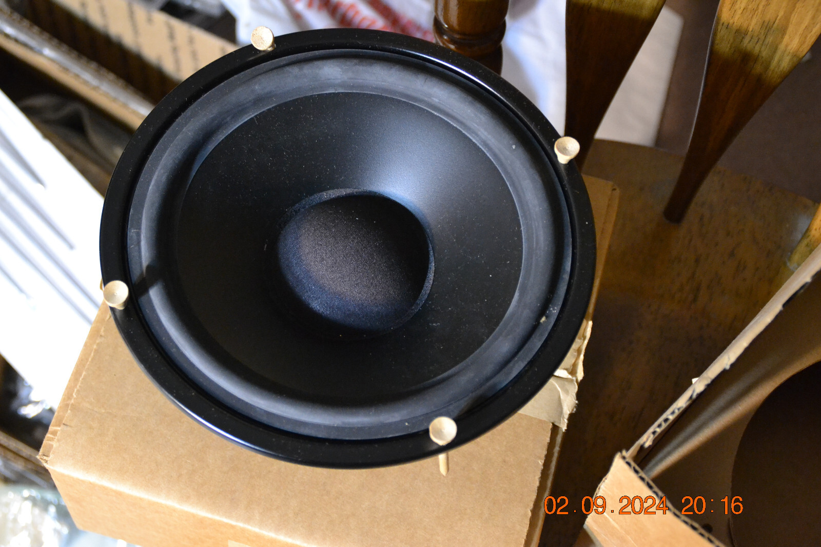 1 pair Peerless 8 inch Woofer/Subwoofer Double 8 ohm Voice Coil Heavy ...