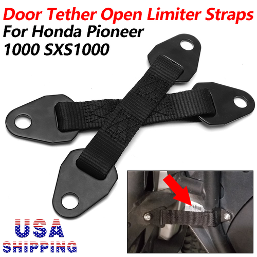 US For 2016-2020 Honda Pioneer 1000 SXS1000 Door Tether Open Limiter ...