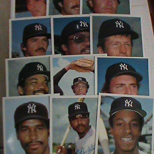 1981 TOPPS GLOSSY 5X7 PHOTO'S YANKEES COMPLETE SET 12 | eBay