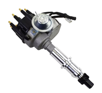 Chevy 283-350 BBC 396-454 RTR Electronic Distributor Black D33141BK | eBay