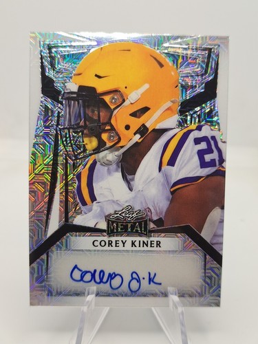 2023 Leaf Metal Corey Kiner /6 White Mojo Auto | eBay