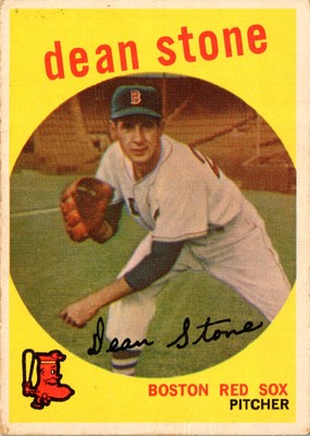 1959 Topps - White Back #286 Dean Stone | eBay