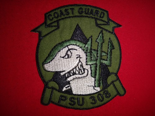 États-unis Coast Guard Port Sécurité Unité PSU-308 Attenué Patch | eBay