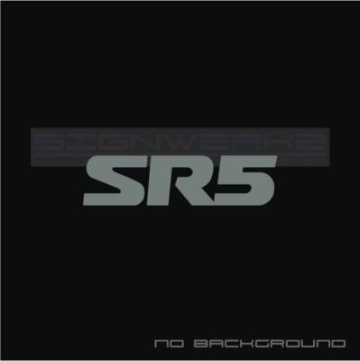 Toyota SR5 sticker decal tuning toyota New 4 runner tacoma tundra Pair ...