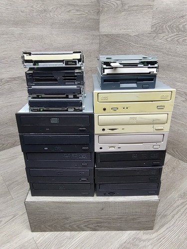 Lot Of Vtg Untested!! Miscellaneous CD Rom Floppy Drives Free Shipping ...