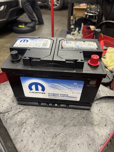 Genuine Mopar AGM Battery 650CCA BBH6A001AA for Dodge Jeep Ram Chrysler ...