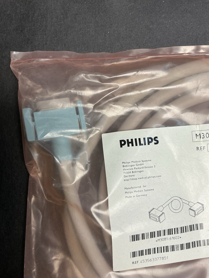 Philips IntelliVue MSL Patient Monitor Link Cable M3081-61602 #(3E03 ...