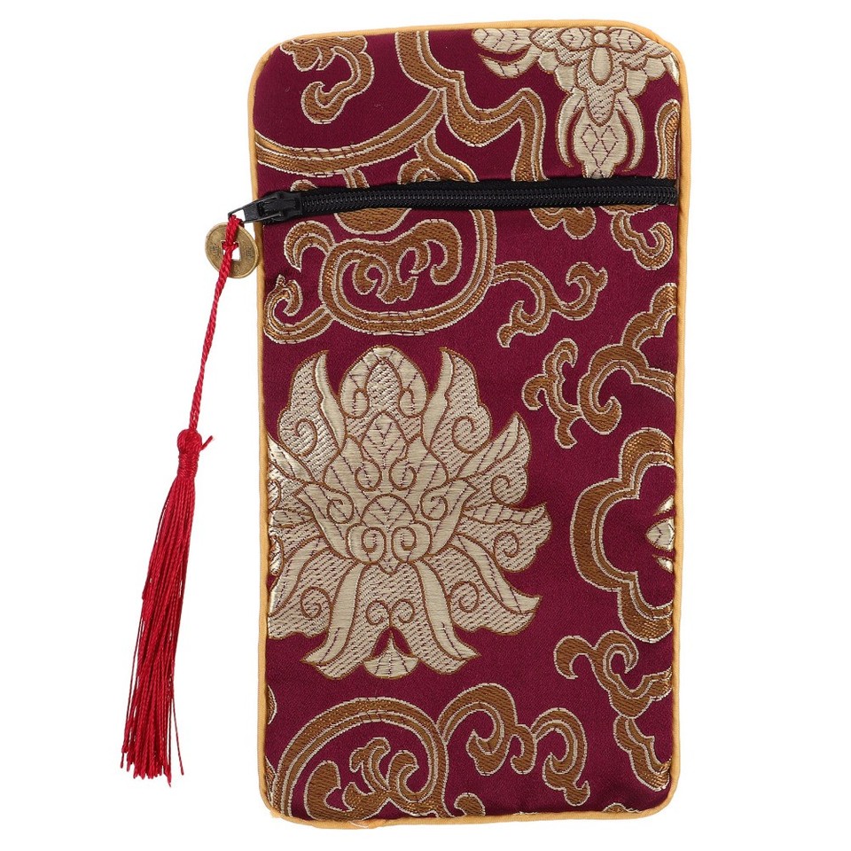 Chinese Style Bags Quran Cover Buddhist Alter Cloth Book Pouch for ...