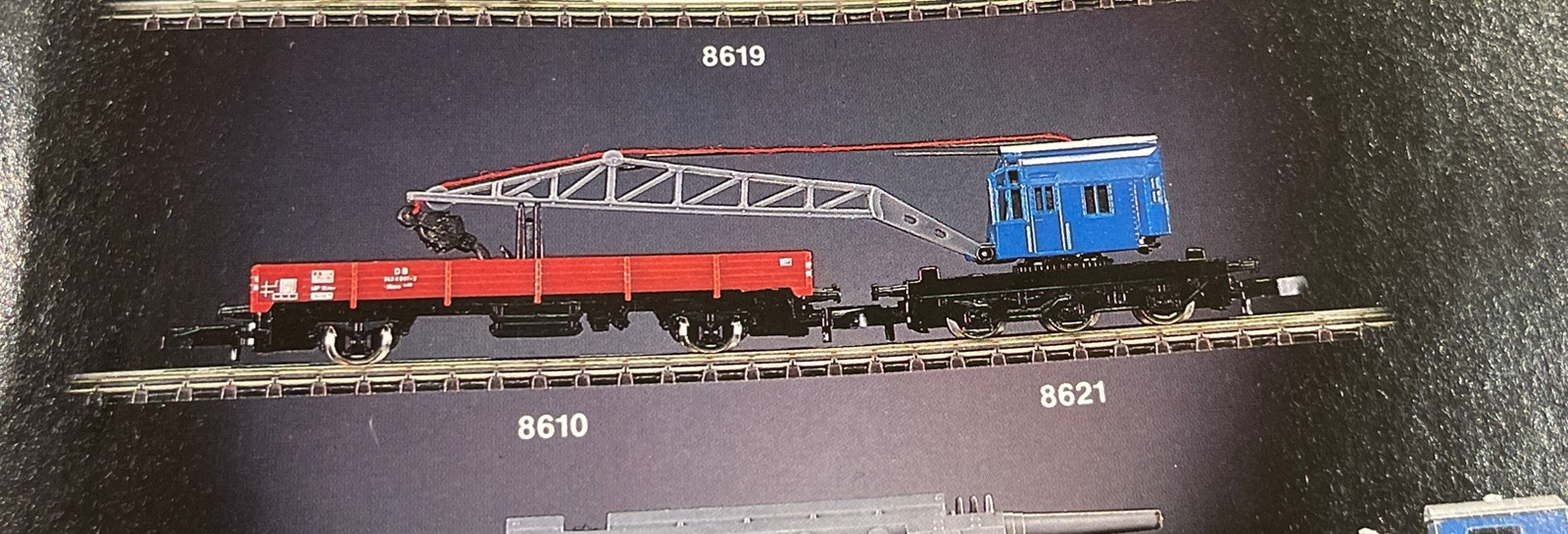 Marklin Mini-club Z Scale 8621 Crane Car A499 for sale online | eBay