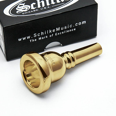 Schilke 51D Large Shank 24K Gold Trombone Mouthpiece NEW! | eBay