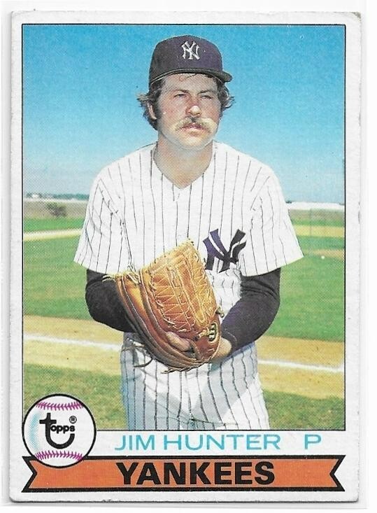 JIM CATFISH HUNTER 1979 Topps Baseball card #670 New York Yankees EX | eBay
