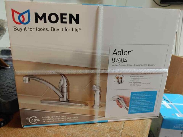 Moen 87604 Adler Kitchen Faucet Chrome for sale online | eBay