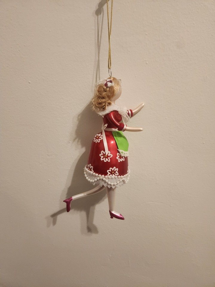LADIES WITH ELEGANCE FANCY LADY GLASS CHRISTMAS ORNAMENTS ASSORTED ...