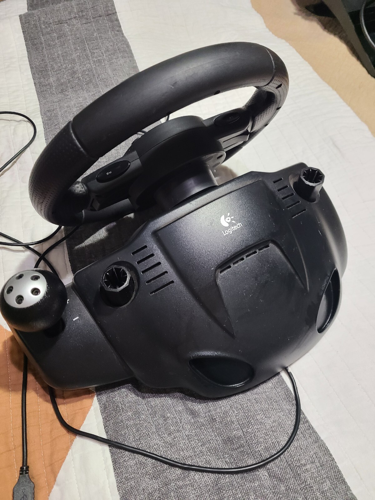 Logitech Driving Force GT E-X5C19 Steering Wheel with Pedals for sale ...