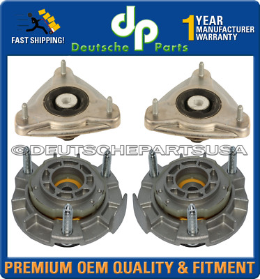 PORSCHE 997 911 Front + Rear Upper Suspension Strut Shock Mount Mounts ...