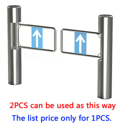 Access Control Semi-Auto Cylinder Swing Gate Safety Door Turnstile 304 ...