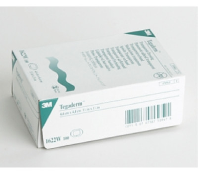 3M Transparent Dressing Tegaderm Film Frame 1622 1624 1 3/4" x 1 3/4" 2 ...