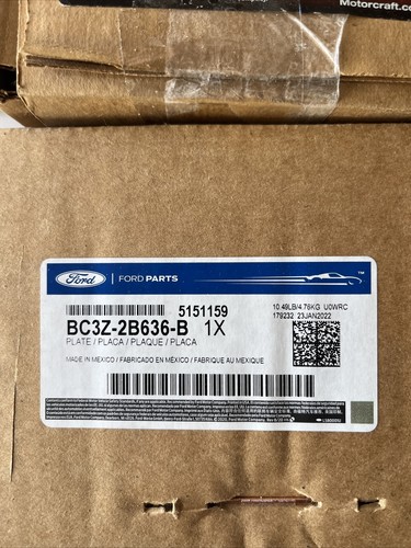 Genuine Ford Brake Backing Plate BC3Z-2B636-B | BC3Z2B636B | OE ...