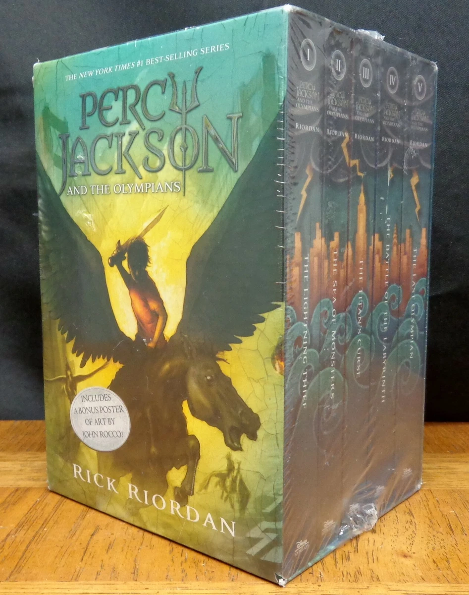 Percy Jackson Box Set Slip Case