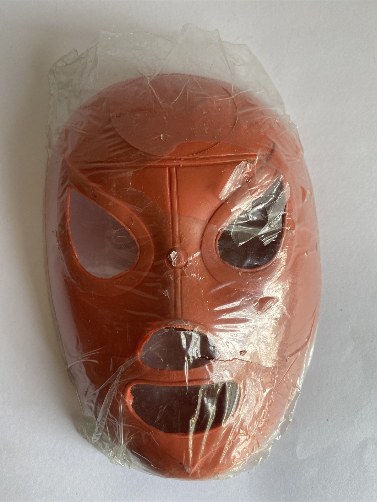 BOOTLEG PLASTIC Mexican El Santo Lucha Libre Wrestling Mask Mascara de ...