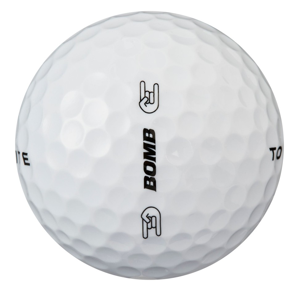 Top Flite BOMB Long Drive Golf Balls - 24 Pack - White | eBay