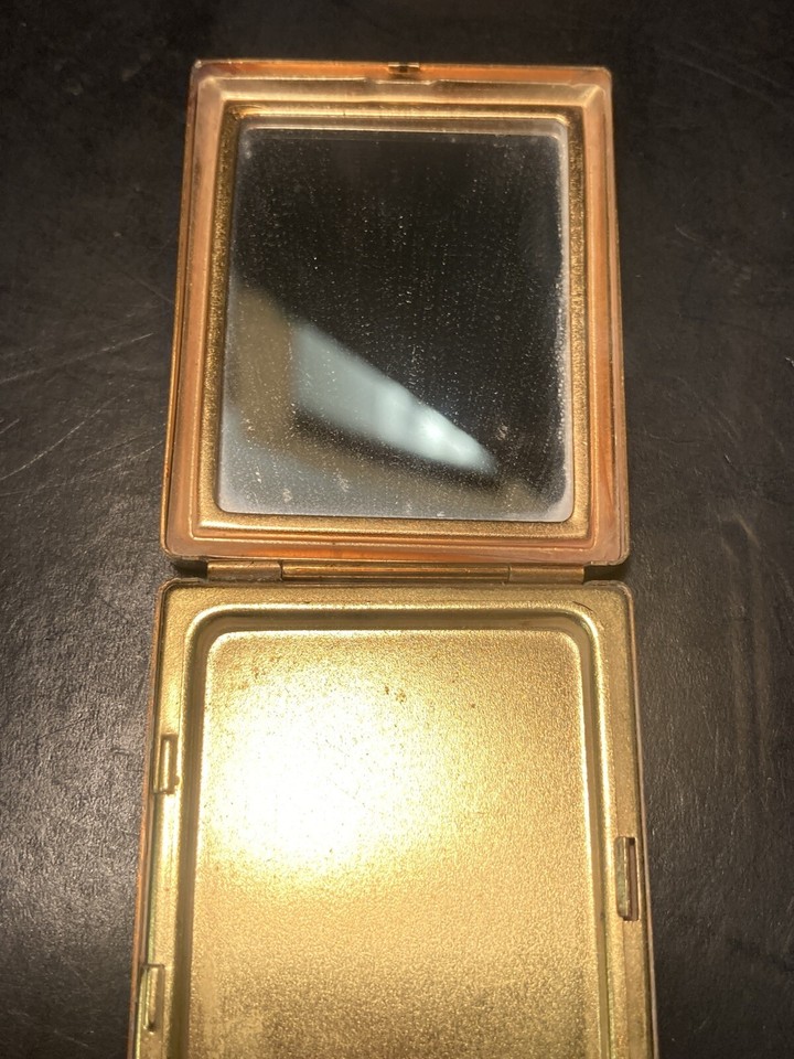 Vintage Compact Powder Mirror Bourjois Vintage Purse Make Up Powder ...
