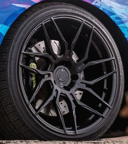 20" Rohana RFX7 Gloss Black 20x9/20x11 Wheels Dodge Charger Challenger ...