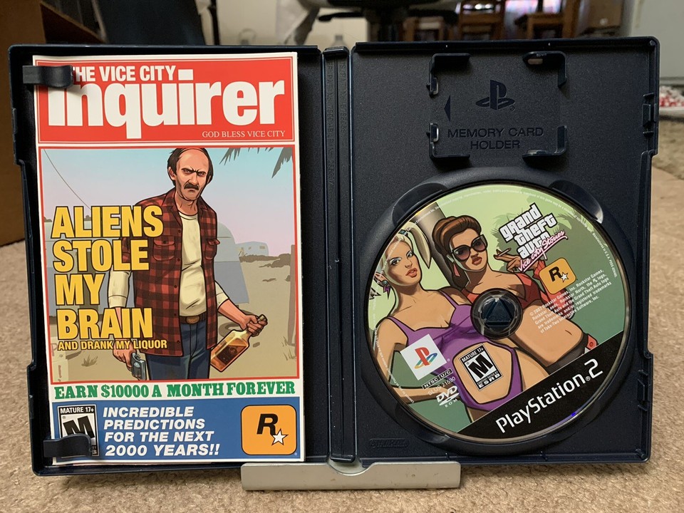 Grand Theft Auto: Vice City Stories (Sony PlayStation 2, 2007) Complete ...