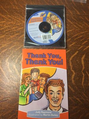 THANK YOU, THANK YOU Childrens Book On CD Audio SC Read Along Book New ...