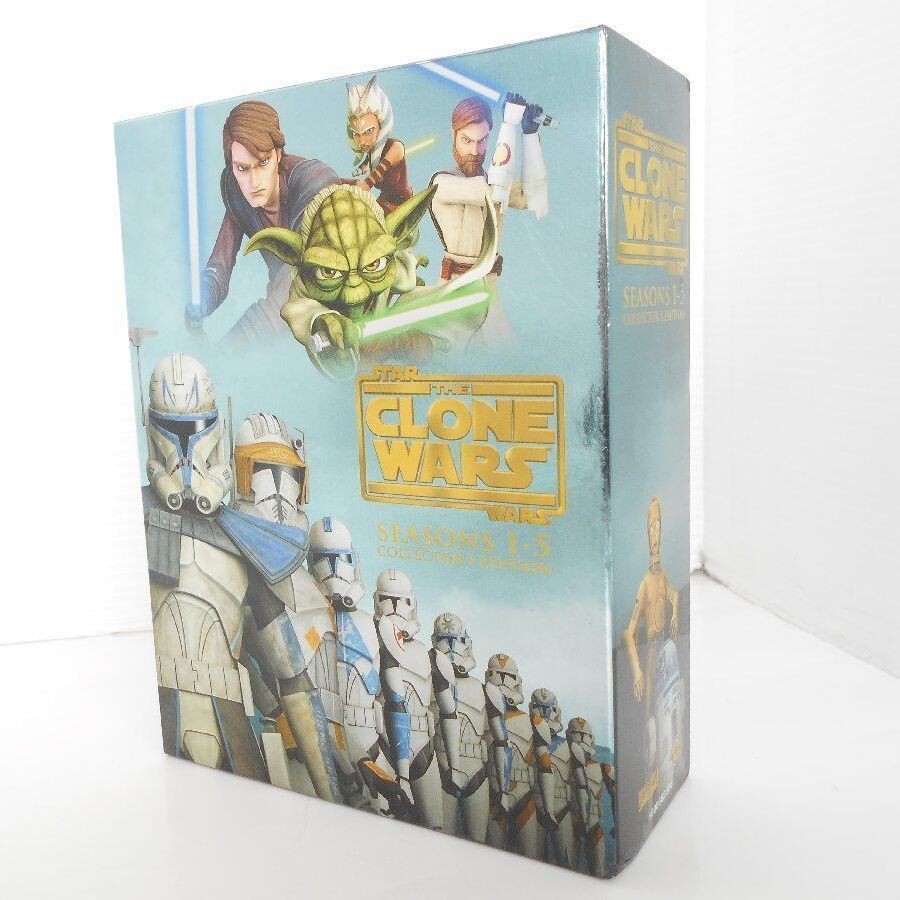 Star Wars Clone Wars Season 1-5 Collector's Edition Blu-ray Box | eBay