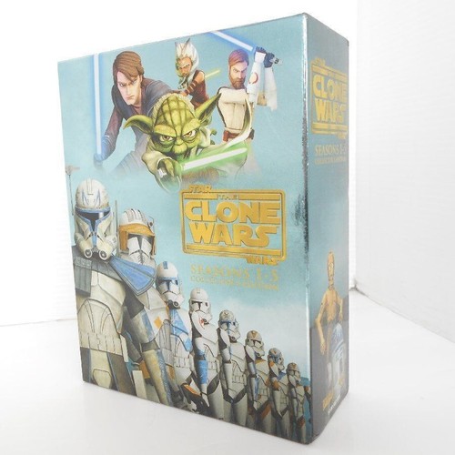 Star Wars Clone Wars Season 1-5 Collector's Edition Blu-ray Box | eBay