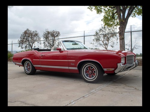 1971 Oldsmobile Cutlass Supreme 1971 Red Oldsmobile Cutlass Supreme ...
