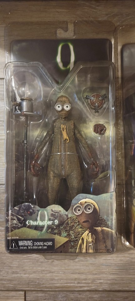 2009 Tim Burtons 9 Nine 7" Characters 9 & 1 Figures Reel Toys NECA NIB ...