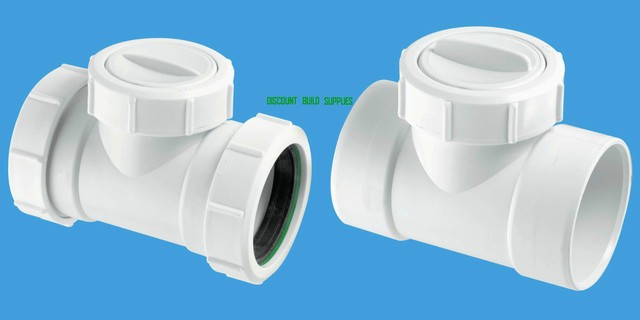 McAlpine Z28m-nrv 50mm in Line Wastepipe Non Return Valve 2" Z28MNRV ...