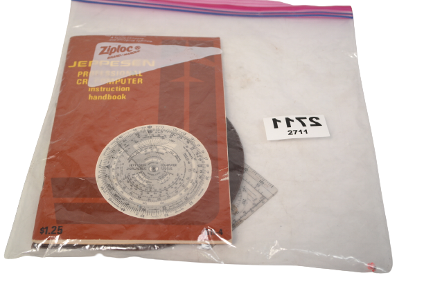 Jeppesen 6" CR3 Circular Flight Computer And Manual | eBay