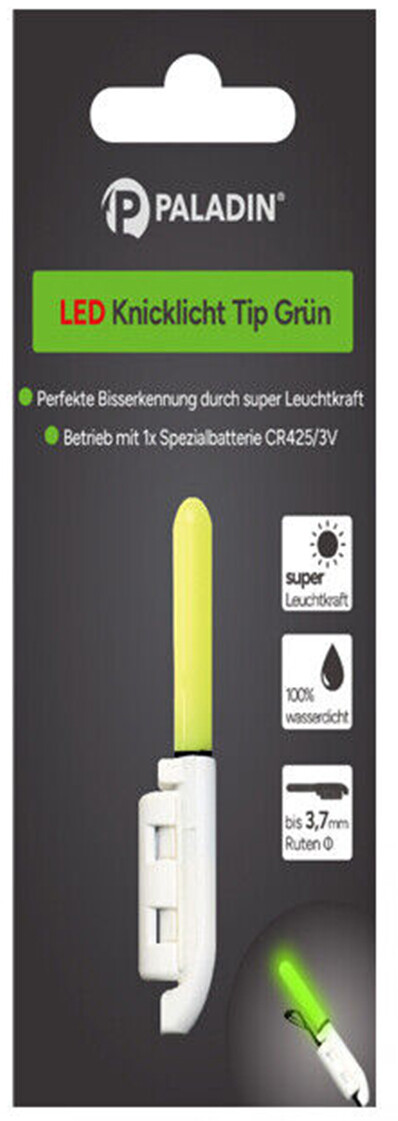Paladin LED Knicklicht Tip Bissanzeiger Farbwechsel Rot Grün CR 425 ...