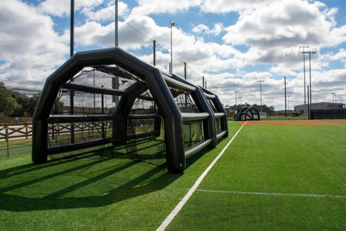 Portable PVC Inflatable Batting Cage Outdoor Baseball Softball Batting ...