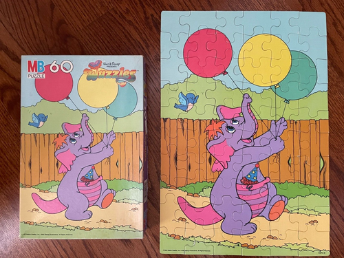 1985 WUZZLES 60-piece Puzzle ELEROO Walt Disney Animated COMPLETE 11x16 ...