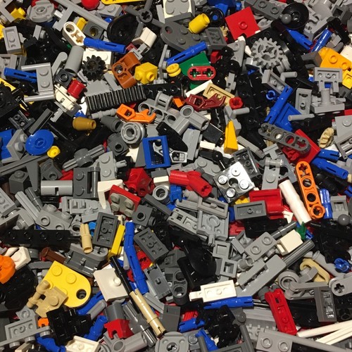 1,000+ Bulk Lot Lego Technic ONLY Small Parts Axles Pins Clips Hinges ...