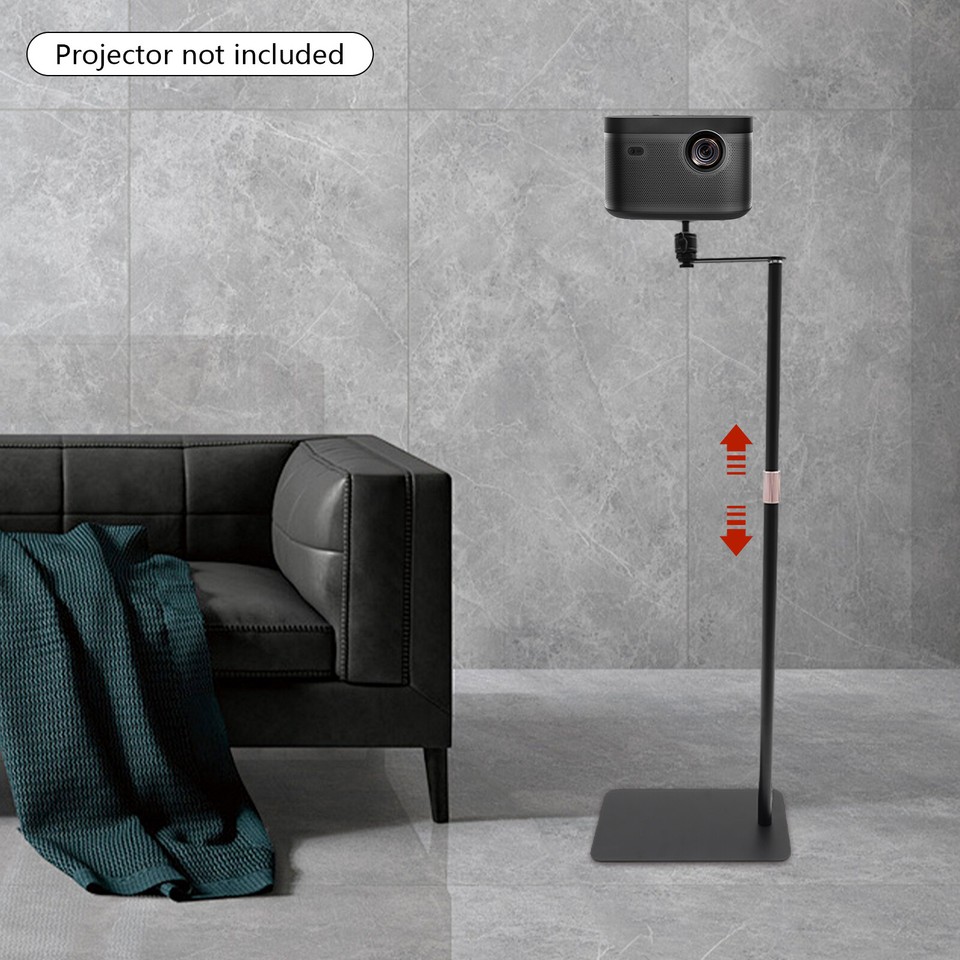 Projector Stand, 360° Swivel Projector Stand, Adjustable Height ...