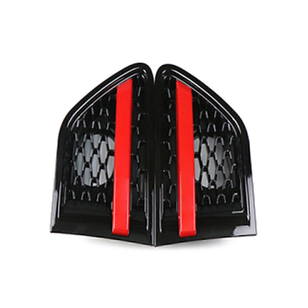 Black+Red Front Fender Air Vent Grille For Land Rover Range Rover Sport ...