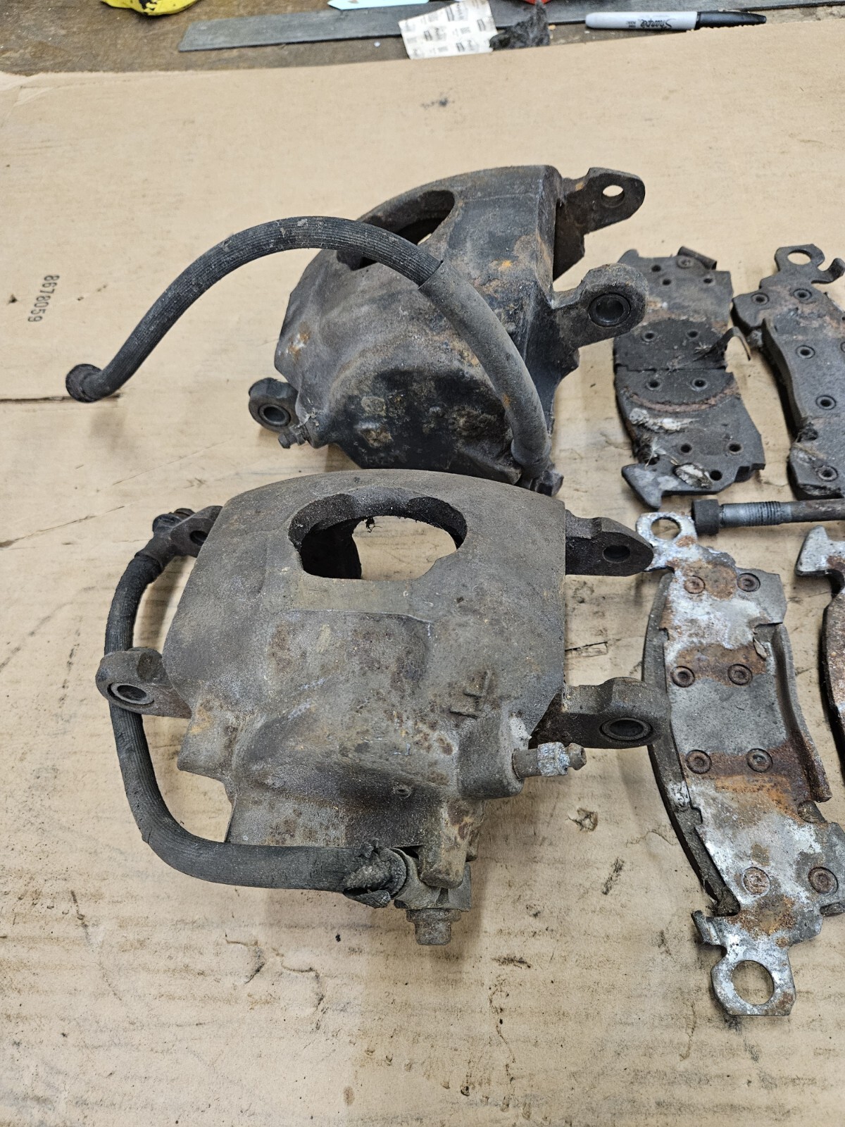 1969 Camaro Original GM Delco 637 #5463637 & #547510 Front Disc Brake ...