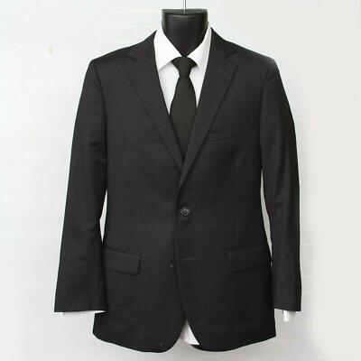 Brooks Brothers 1818 Fitzgerald Charcoal Gray Estrato Wool Suit Coat ...