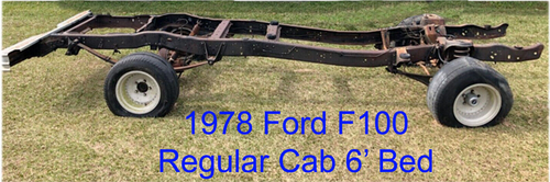 1978 1979 Ford F100 F150 2wd 9" Complete Frame and Suspension | eBay