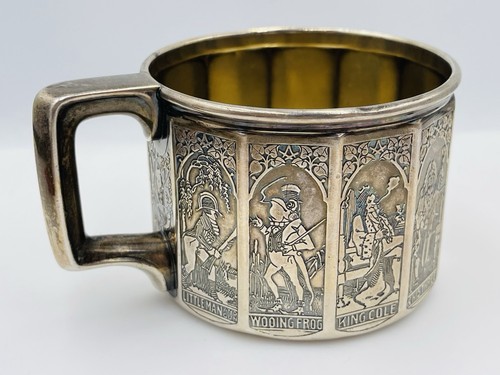 Gorham Antique Sterling Silver Baby Nursery Rhyme Cup | eBay