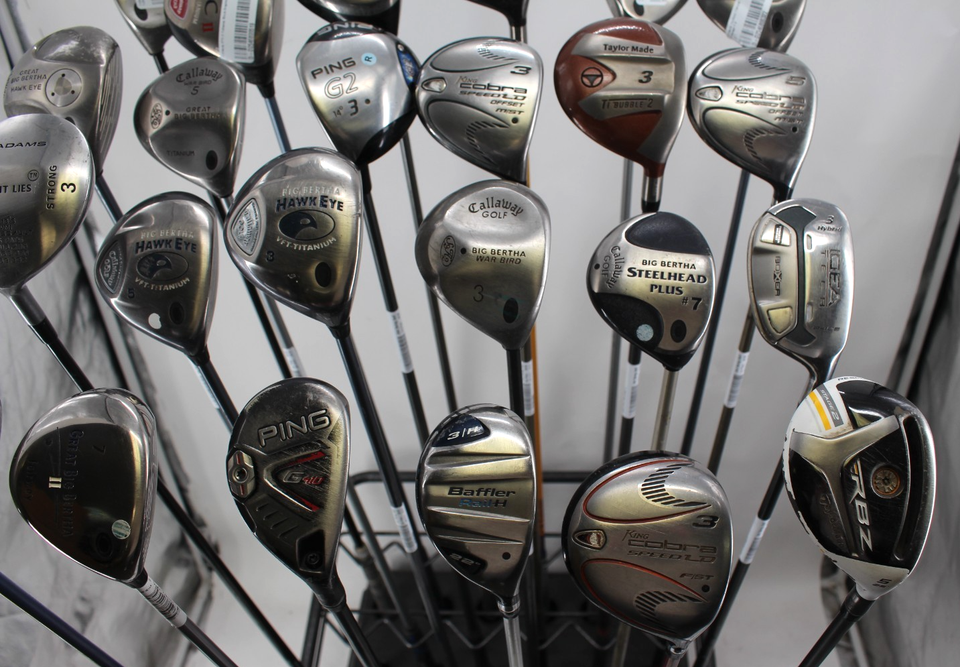 Lot of 24+ Golf Clubs-Assorted Lofts & Flexes Left-Right-Drivers/Woods ...