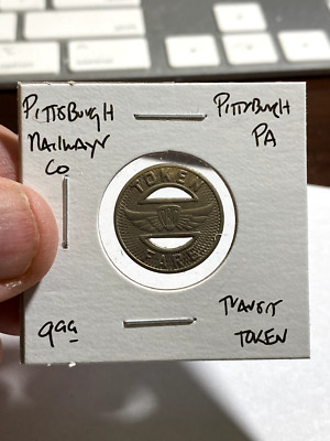 Pittsburgh Pennsylvania Transit Token | eBay