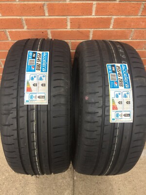 2 x 255/45ZR18 103Y XL ACCELERA TYRES 255 45 18 EXTRA LOAD 255/45R18 ...