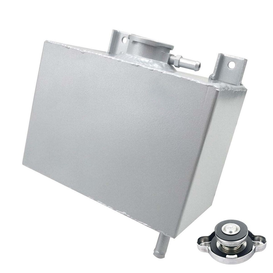1.8L Aluminum Coolant Radiator Overflow Reservoir Tank Expansion Bottle ...