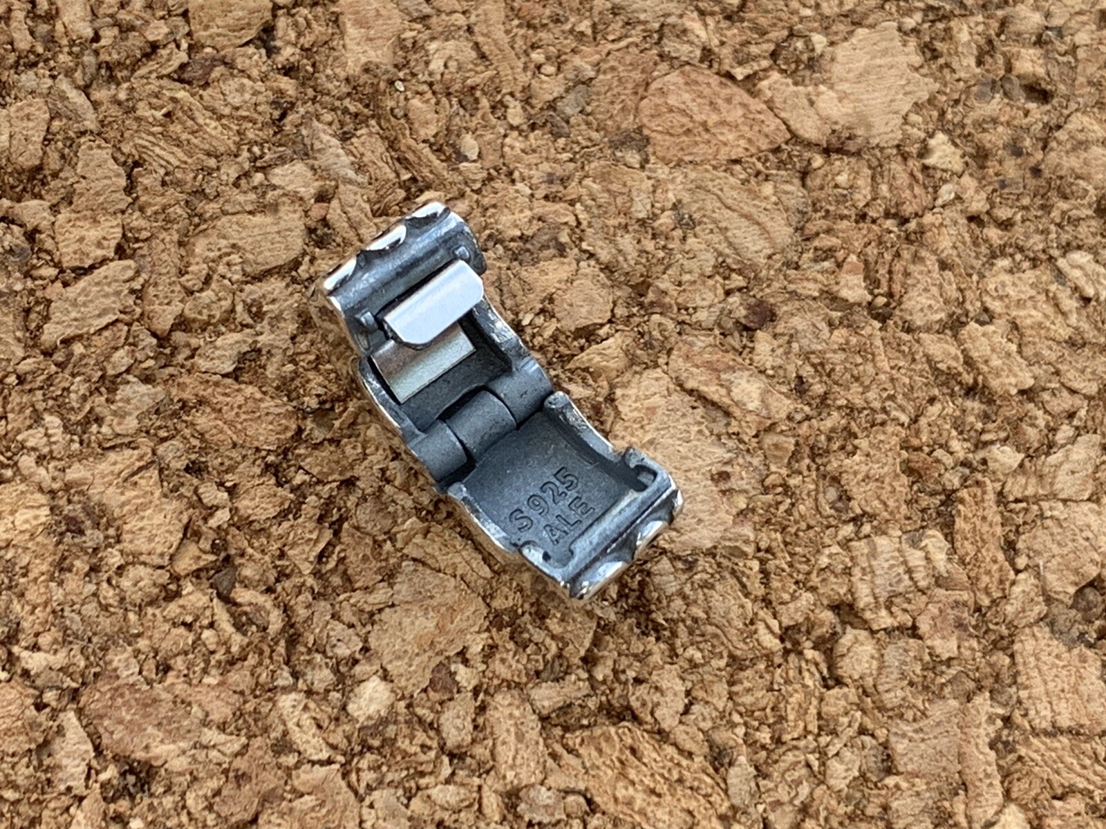 AUTHENTIC PANDORA Swirl Clip Charm Sterling Silver 790338 NEW! | eBay